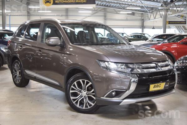 Brūns Mitsubishi Outlander 2015 Rīga, ar dzinēja tilpumu 2.00 L un nobraukumu 101 tūkst. km par 13200 €, foto 1 vietnē AUTOMOTO.COM.LV