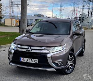 Brūns Mitsubishi Outlander 2017 Šauļi, ar dzinēja tilpumu 2.40 L un nobraukumu 140 tūkst. km par 10500 €, foto  vietnē AUTOMOTO.COM.LV