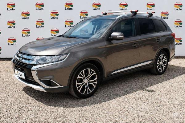 Brūns Mitsubishi Outlander 2017 Viļņa, ar dzinēja tilpumu 2.40 L un nobraukumu 225 tūkst. km par 11890 €, foto 1 vietnē AUTOMOTO.COM.LV