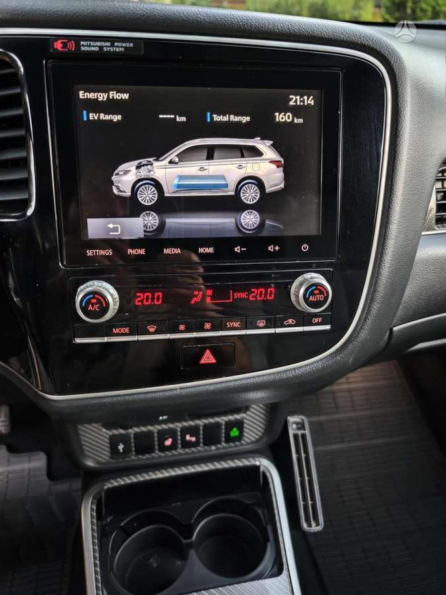 Brūns Mitsubishi Outlander 2019 Viļņa, ar dzinēja tilpumu 2.36 L un nobraukumu 107 tūkst. km par 18600 €, foto 26 vietnē AUTOMOTO.COM.LV
