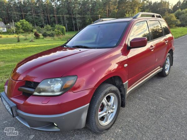 Mitsubishi Outlander 2004 Alīta, ar dzinēja tilpumu 2.00 L un nobraukumu 297 tūkst. km par 2250 €, foto 1 vietnē AUTOMOTO.COM.LV