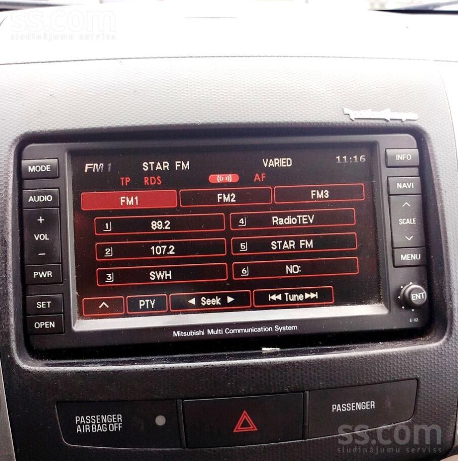 Mitsubishi Outlander 2008 Rīga, ar dzinēja tilpumu 2.40 L un nobraukumu 333 tūkst. km par 3150 €, foto 18 vietnē AUTOMOTO.COM.LV