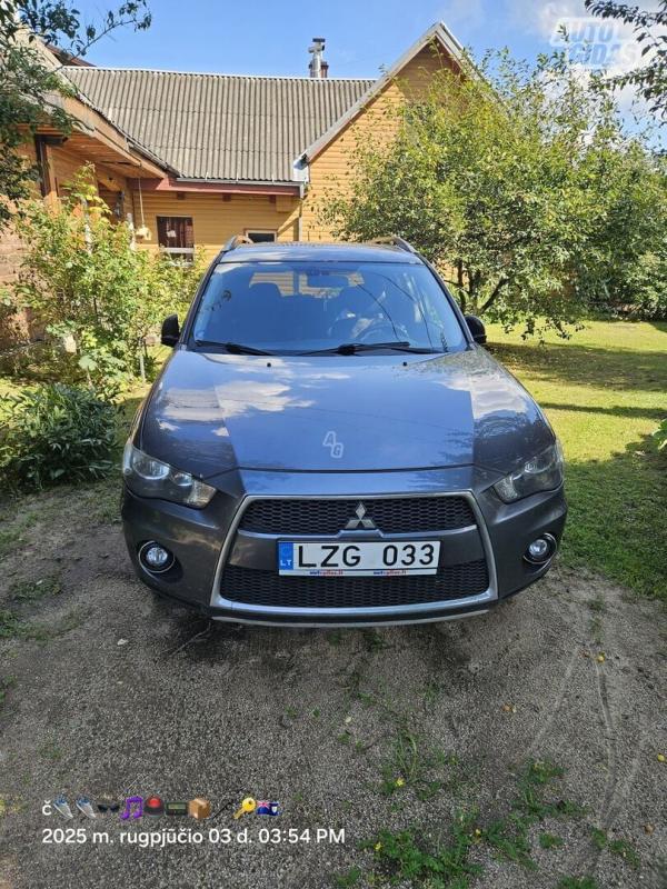 Mitsubishi Outlander 2012 Viļņa, ar dzinēja tilpumu 2.30 L un nobraukumu 235 tūkst. km par 4300 €, foto 3 vietnē AUTOMOTO.COM.LV