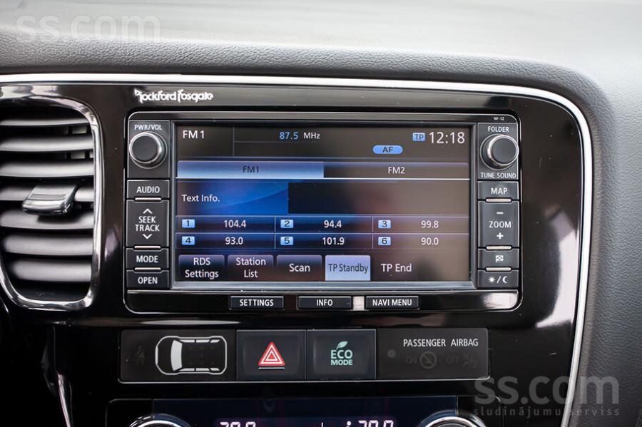 Mitsubishi Outlander 2013 in Tukums, with an engine capacity of 2.00 L and mileage of 0 thousand km for 8990 €, photo 25 on AUTOMOTO.COM.LV
