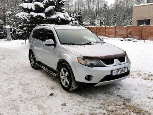 Grey Mitsubishi Outlander 2007 in Siauliai, with an engine capacity of 1.97 L and mileage of 280 thousand km for 2500 €, photo  on AUTOMOTO.COM.LV