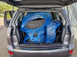 Pelēks Mitsubishi Outlander 2008 Kauņa, ar dzinēja tilpumu 2.20 L un nobraukumu 241 tūkst. km par 4500 €, foto 13 vietnē AUTOMOTO.COM.LV