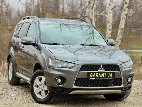 Pelēks Mitsubishi Outlander 2011 Šauļi, ar dzinēja tilpumu 2.27 L un nobraukumu 201 tūkst. km par 7450 €, foto 1 vietnē AUTOMOTO.COM.LV