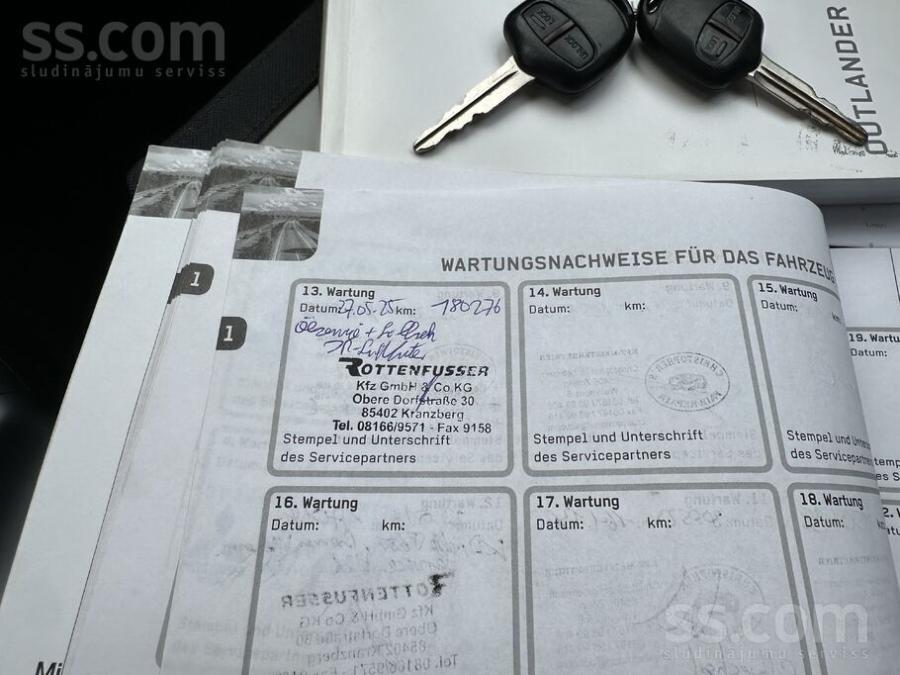 Pelēks Mitsubishi Outlander 2011 Tukums, ar dzinēja tilpumu 2.20 L un nobraukumu 187 tūkst. km par 6990 €, foto 29 vietnē AUTOMOTO.COM.LV