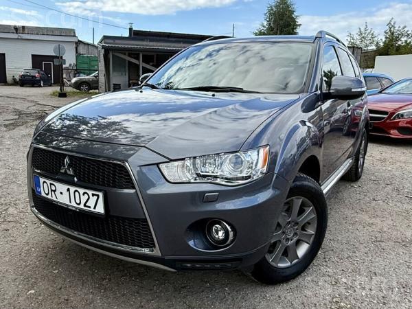 Pelēks Mitsubishi Outlander 2011 Rīga, ar dzinēja tilpumu 2.20 L un nobraukumu 0 tūkst. km par 5490 €, foto 1 vietnē AUTOMOTO.COM.LV