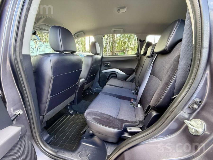 Grey Mitsubishi Outlander 2011 in Riga, with an engine capacity of 2.20 L and mileage of 0 thousand km for 5490 €, photo 20 on AUTOMOTO.COM.LV