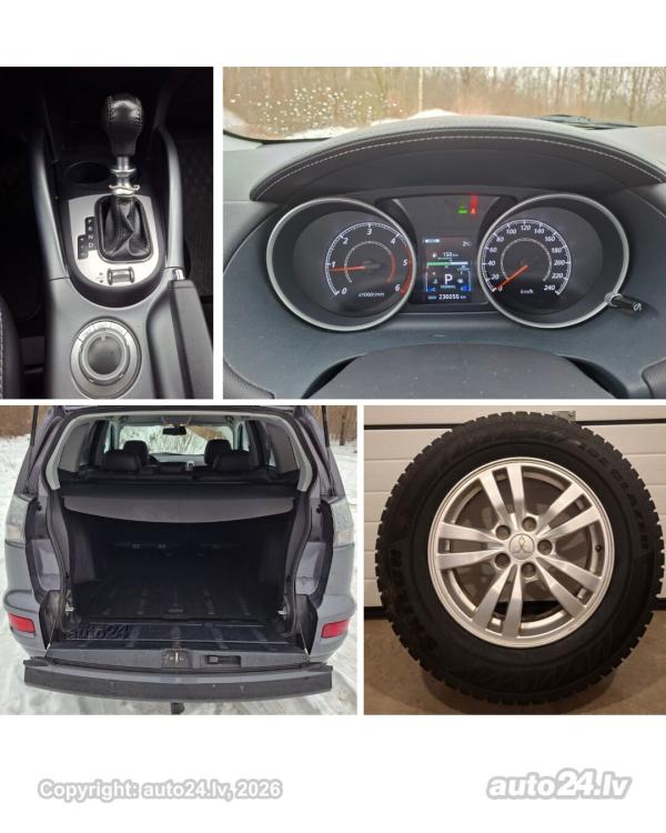 Grey Mitsubishi Outlander 2012 in Tartu, with an engine capacity of 2.20 L and mileage of 236 thousand km for 7800 €, photo 11 on AUTOMOTO.COM.LV