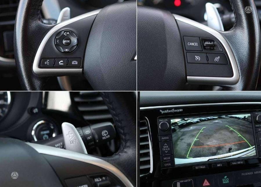 Pelēks Mitsubishi Outlander 2015 Viļņa, ar dzinēja tilpumu 2.00 L un nobraukumu 241 tūkst. km par 7500 €, foto 10 vietnē AUTOMOTO.COM.LV