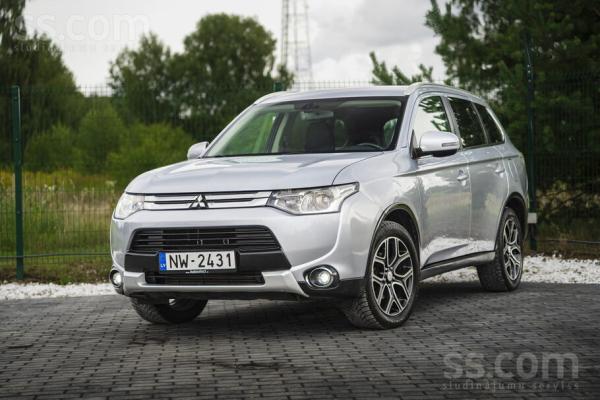 Pelēks Mitsubishi Outlander 2015 Rīga, ar dzinēja tilpumu 2.30 L un nobraukumu 314 tūkst. km par 7490 €, foto 1 vietnē AUTOMOTO.COM.LV