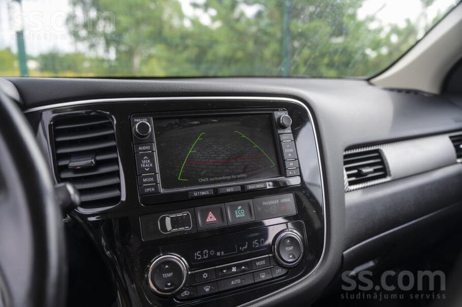 Pelēks Mitsubishi Outlander 2015 Rīga, ar dzinēja tilpumu 2.30 L un nobraukumu 314 tūkst. km par 7490 €, foto 21 vietnē AUTOMOTO.COM.LV
