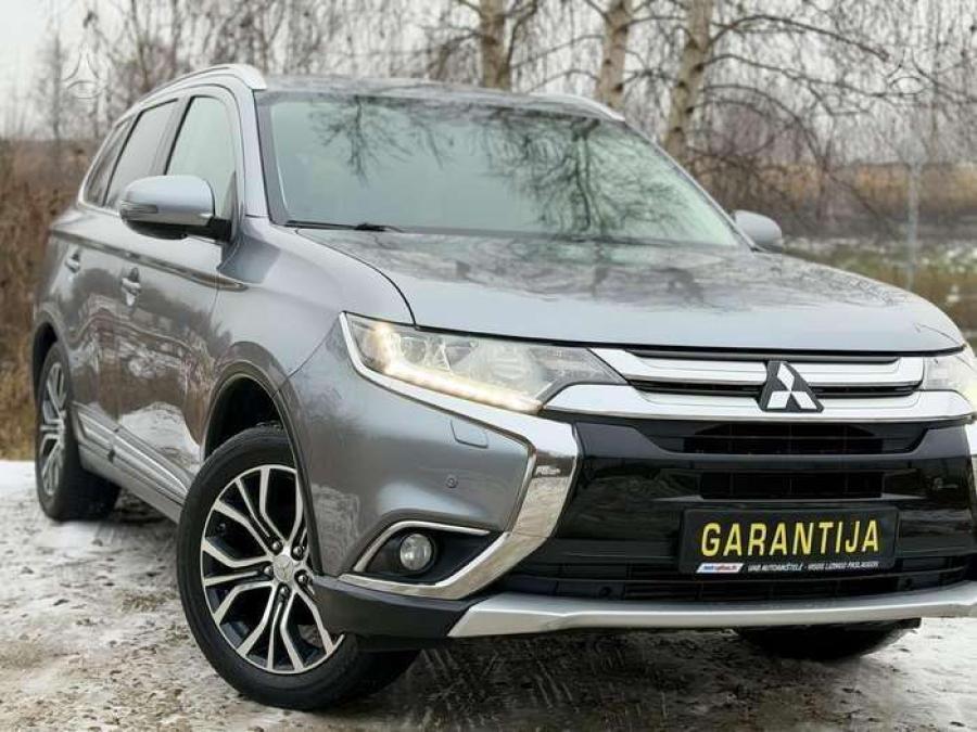 Pelēks Mitsubishi Outlander 2016 Šauļi, ar dzinēja tilpumu 2.27 L un nobraukumu 238 tūkst. km par 12550 €, foto 13 vietnē AUTOMOTO.COM.LV