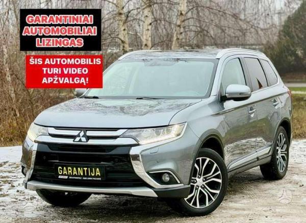 Pelēks Mitsubishi Outlander 2016 Šauļi, ar dzinēja tilpumu 2.27 L un nobraukumu 238 tūkst. km par 12550 €, foto 2 vietnē AUTOMOTO.COM.LV