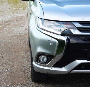 Grey Mitsubishi Outlander 2017 in Kretinga, with an engine capacity of 2.00 L and mileage of 167 thousand km for 13399 €, photo 5 on AUTOMOTO.COM.LV
