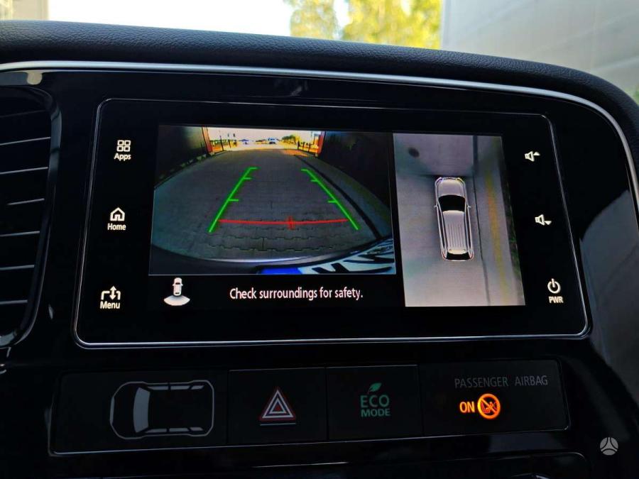 Grey Mitsubishi Outlander 2018 in Klaipeda, with an engine capacity of 2.00 L and mileage of 143 thousand km for 15950 €, photo 51 on AUTOMOTO.COM.LV