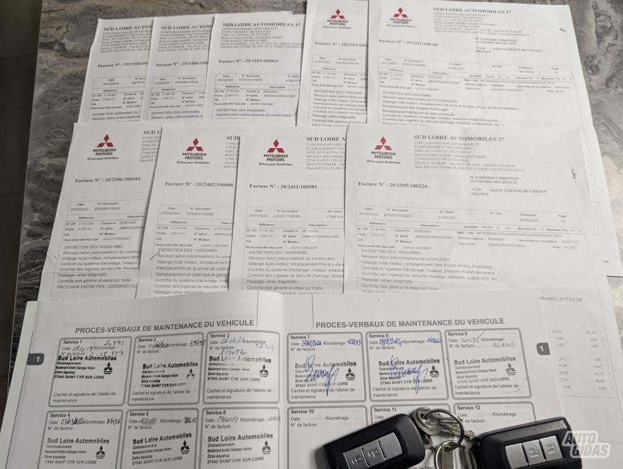 Серый Мицубиси Аутлендер 2019 в Клайпеда, объемом двигателя 2.40 л и пробегом 184 тыс. км за 13900 €, фото 8 на AUTOMOTO.COM.LV