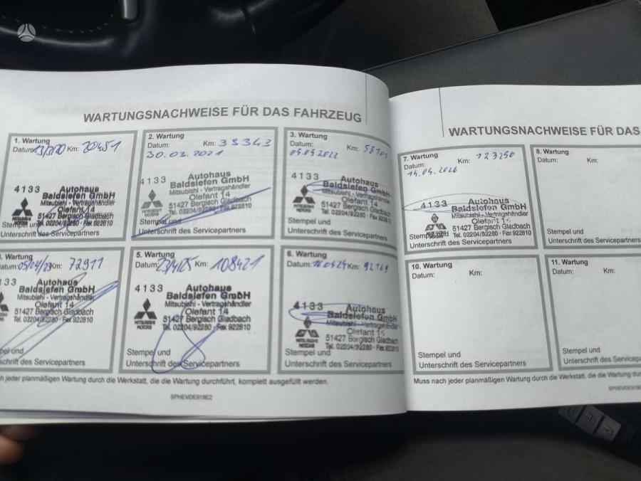 Серый Мицубиси Аутлендер 2019 в Вильнюс, объемом двигателя 2.36 л и пробегом 124 тыс. км за 16590 €, фото 24 на AUTOMOTO.COM.LV