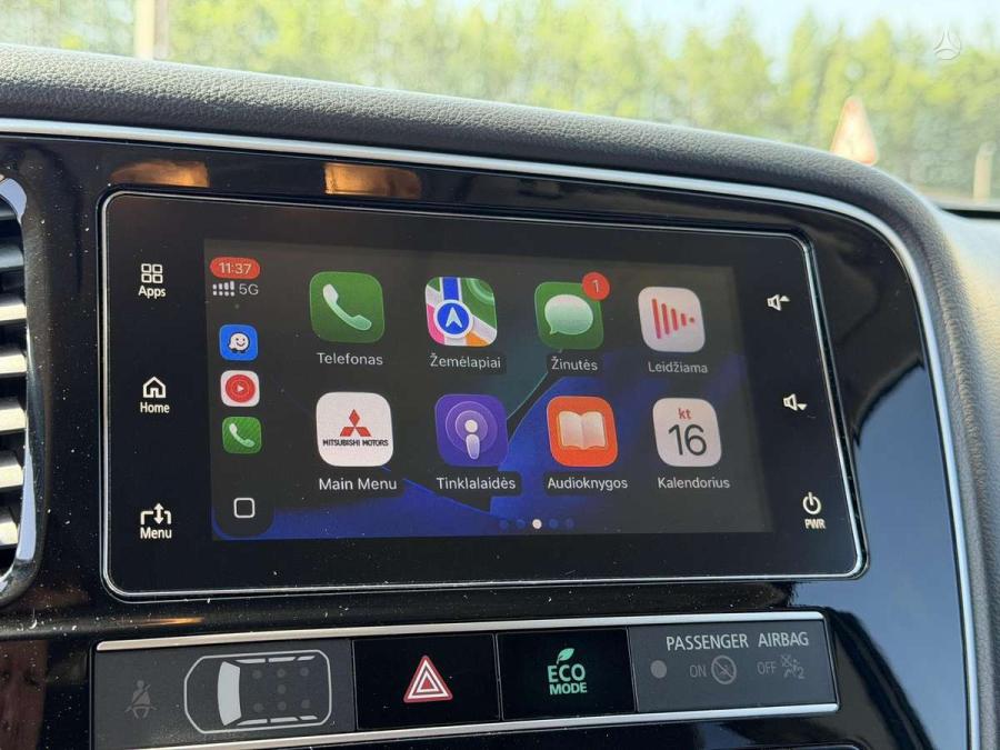 Pelēks Mitsubishi Outlander 2019 Viļņa, ar dzinēja tilpumu 2.36 L un nobraukumu 201 tūkst. km par 15400 €, foto 22 vietnē AUTOMOTO.COM.LV