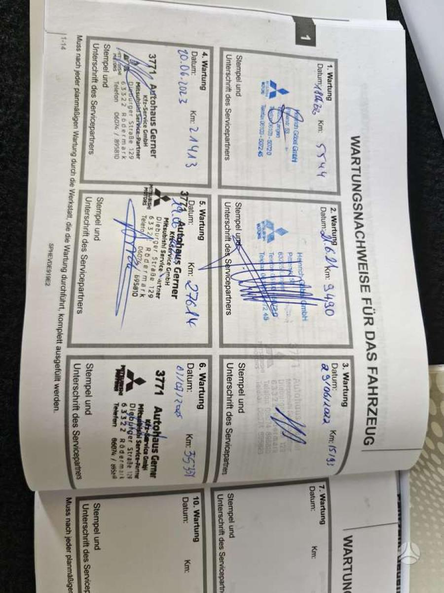 Серый Мицубиси Аутлендер 2019 в Вильнюс, объемом двигателя 2.36 л и пробегом 39 тыс. км за 20700 €, фото 45 на AUTOMOTO.COM.LV