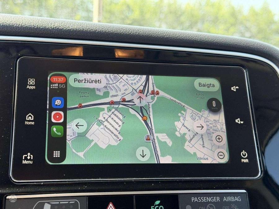 Pelēks Mitsubishi Outlander 2019 Viļņa, ar dzinēja tilpumu 2.36 L un nobraukumu 201 tūkst. km par 15400 €, foto 28 vietnē AUTOMOTO.COM.LV