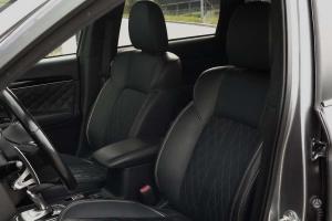 Grey Mitsubishi Outlander 2019 in Kaunas, with an engine capacity of 2.36 L and mileage of 185 thousand km for 16850 €, photo 27 on AUTOMOTO.COM.LV