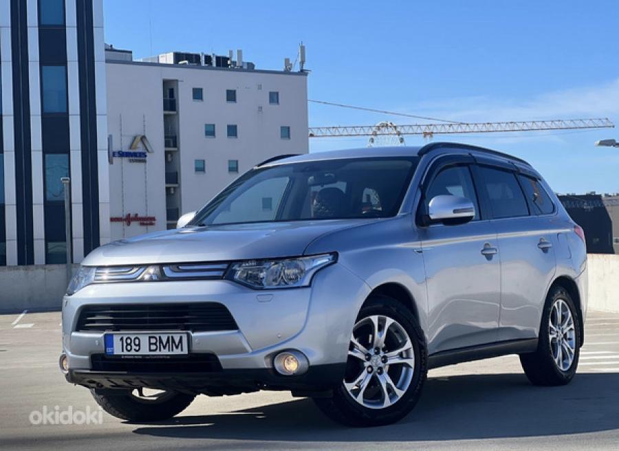 Pelēks Mitsubishi Outlander 2014 Jehvi, ar dzinēja tilpumu 2.00 L un nobraukumu 145 tūkst. km par 7200 €, foto 1 vietnē AUTOMOTO.COM.LV