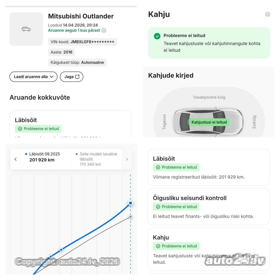 Pelēks Mitsubishi Outlander 2016 Tallina, ar dzinēja tilpumu 2.30 L un nobraukumu 202 tūkst. km par 9790 €, foto 29 vietnē AUTOMOTO.COM.LV