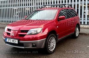 Red Mitsubishi Outlander 2003 in Tallinn, with an engine capacity of 2.40 L and mileage of 275 thousand km for 1499 €, photo 3 on AUTOMOTO.COM.LV