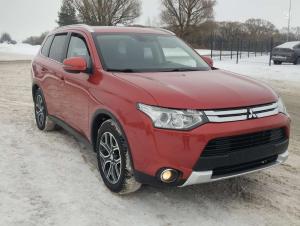 Sarkans Mitsubishi Outlander 2014 Tauragė, ar dzinēja tilpumu 2.30 L un nobraukumu 275 tūkst. km par 7000 €, foto 2 vietnē AUTOMOTO.COM.LV
