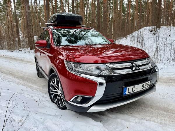 Sarkans Mitsubishi Outlander 2017 Rīga, ar dzinēja tilpumu 2.00 L un nobraukumu 214 tūkst. km par 15000 €, foto 5 vietnē AUTOMOTO.COM.LV