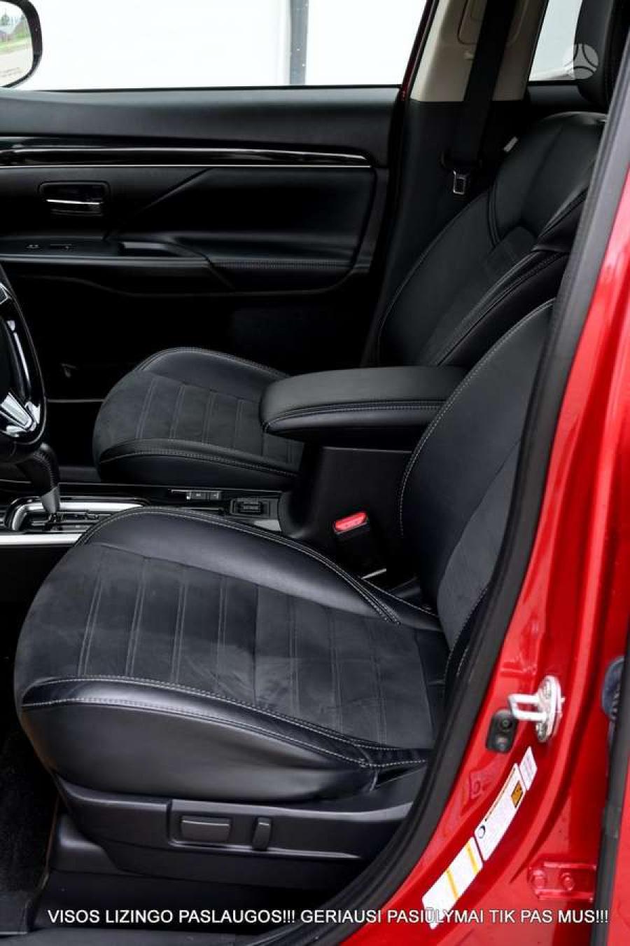 Red Mitsubishi Outlander 2019 in Kretinga, with an engine capacity of 2.36 L and mileage of 111 thousand km for 11099 €, photo 21 on AUTOMOTO.COM.LV