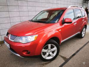 Red Mitsubishi Outlander 2009 in Klaipeda, with an engine capacity of 2.20 L and mileage of 216 thousand km for 4190 €, photo  on AUTOMOTO.COM.LV