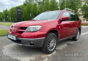 Red Mitsubishi Outlander 2003 in Narva, with an engine capacity of 2.40 L and mileage of 290 thousand km for 1499 €, photo 25 on AUTOMOTO.COM.LV