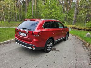 Sarkans Mitsubishi Outlander 2016 Rīga, ar dzinēja tilpumu 2.30 L un nobraukumu 173 tūkst. km par 10700 €, foto 5 vietnē AUTOMOTO.COM.LV