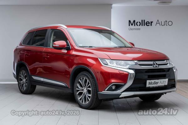 Sarkans Mitsubishi Outlander 2017 Tallina, ar dzinēja tilpumu 2.00 L un nobraukumu 168 tūkst. km par 13000 €, foto 3 vietnē AUTOMOTO.COM.LV