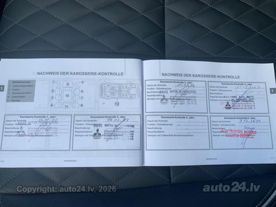 Red Mitsubishi Outlander 2019 in Tallinn, with an engine capacity of 2.40 L and mileage of 106 thousand km for 21490 €, photo 17 on AUTOMOTO.COM.LV