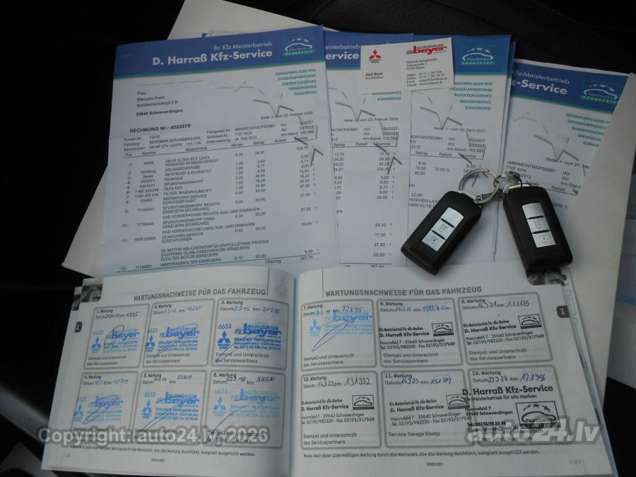 Mitsubishi Outlander 2012 in Viljandi, with an engine capacity of 2.20 L and mileage of 213 thousand km for 7990 €, photo 18 on AUTOMOTO.COM.LV