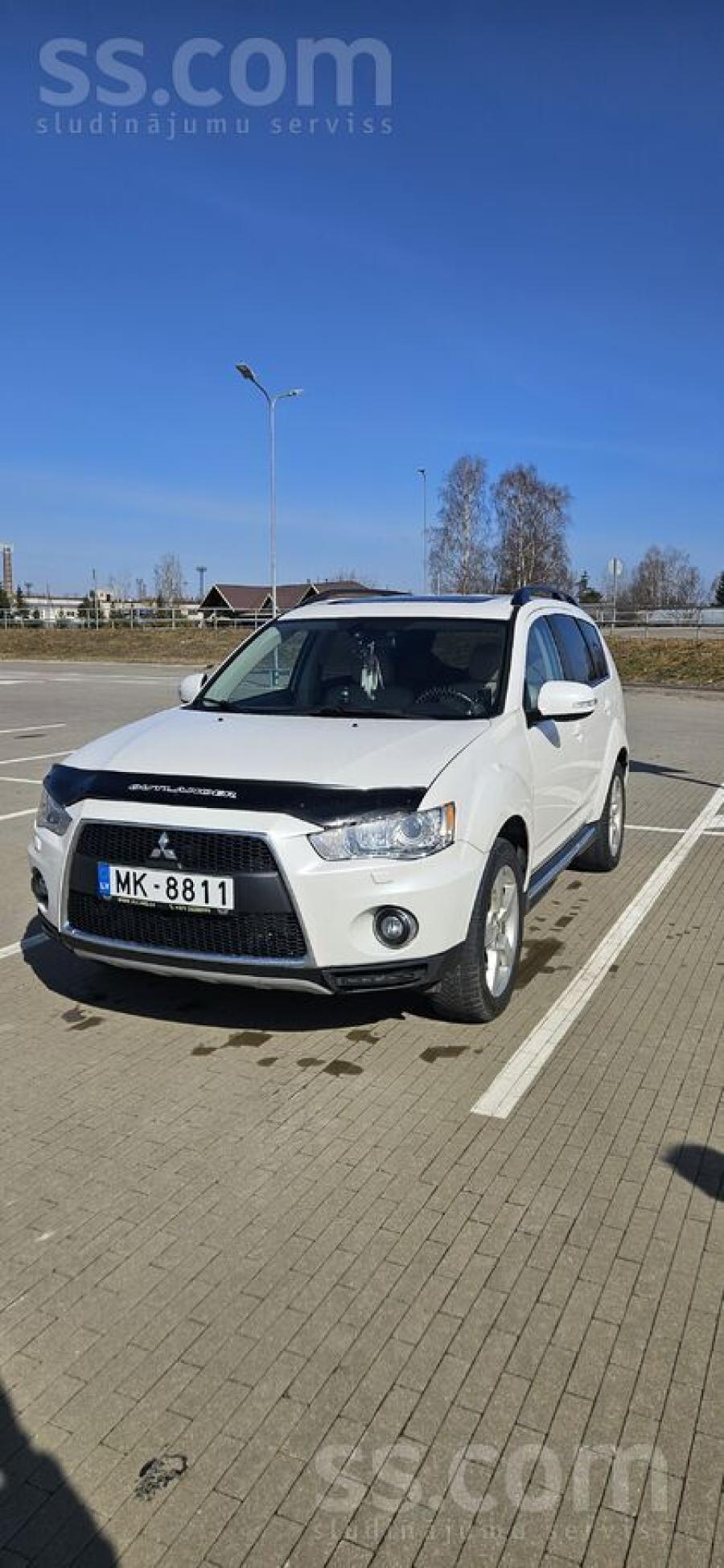 Balts Mitsubishi Outlander 2010 Rēzekne, ar dzinēja tilpumu 2.20 L un nobraukumu 222 tūkst. km par 5200 €, foto 1 vietnē AUTOMOTO.COM.LV