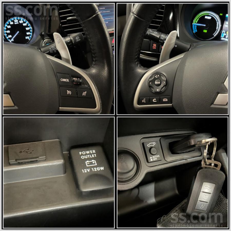 White Mitsubishi Outlander 2014 in Jurmala, with an engine capacity of 2.00 L and mileage of 177 thousand km for 10995 €, photo 30 on AUTOMOTO.COM.LV