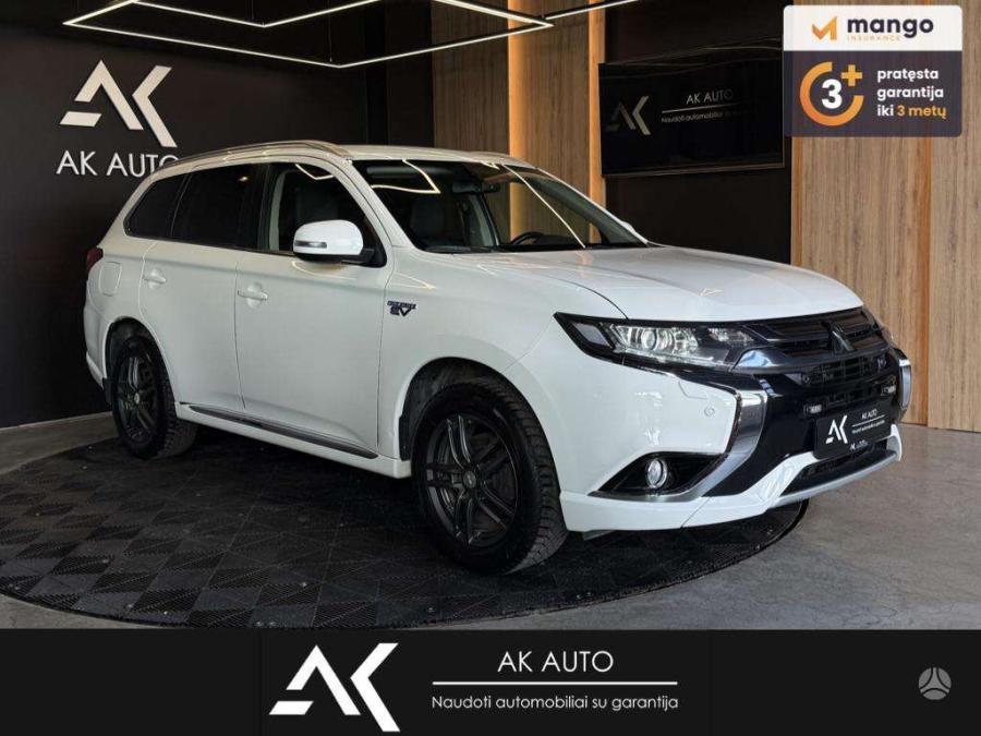 Balts Mitsubishi Outlander 2015 Kauņa, ar dzinēja tilpumu 2.00 L un nobraukumu 118 tūkst. km par 15490 €, foto 1 vietnē AUTOMOTO.COM.LV