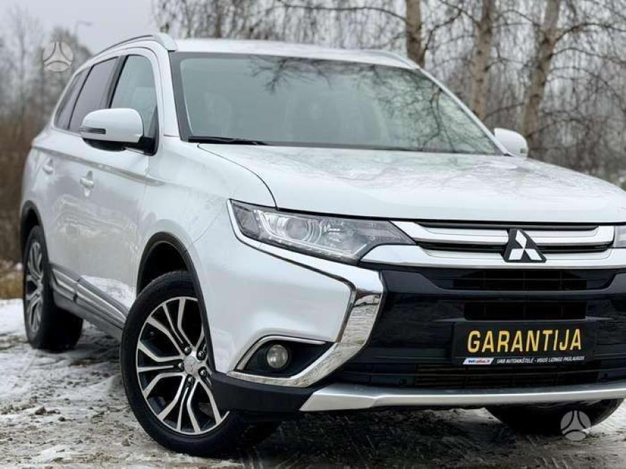 Balts Mitsubishi Outlander 2017 Šauļi, ar dzinēja tilpumu 2.27 L un nobraukumu 185 tūkst. km par 11950 €, foto 15 vietnē AUTOMOTO.COM.LV