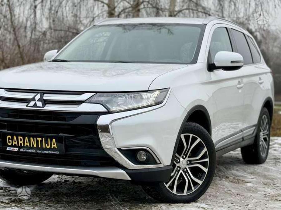 Balts Mitsubishi Outlander 2017 Šauļi, ar dzinēja tilpumu 2.27 L un nobraukumu 185 tūkst. km par 11950 €, foto 16 vietnē AUTOMOTO.COM.LV