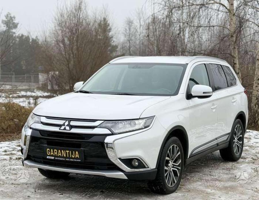 Balts Mitsubishi Outlander 2017 Šauļi, ar dzinēja tilpumu 2.27 L un nobraukumu 185 tūkst. km par 11950 €, foto 20 vietnē AUTOMOTO.COM.LV