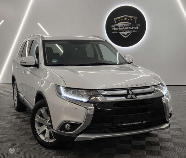 Balts Mitsubishi Outlander 2017 Marijampole, ar dzinēja tilpumu 2.27 L un nobraukumu 180 tūkst. km par 11750 €, foto 1 vietnē AUTOMOTO.COM.LV
