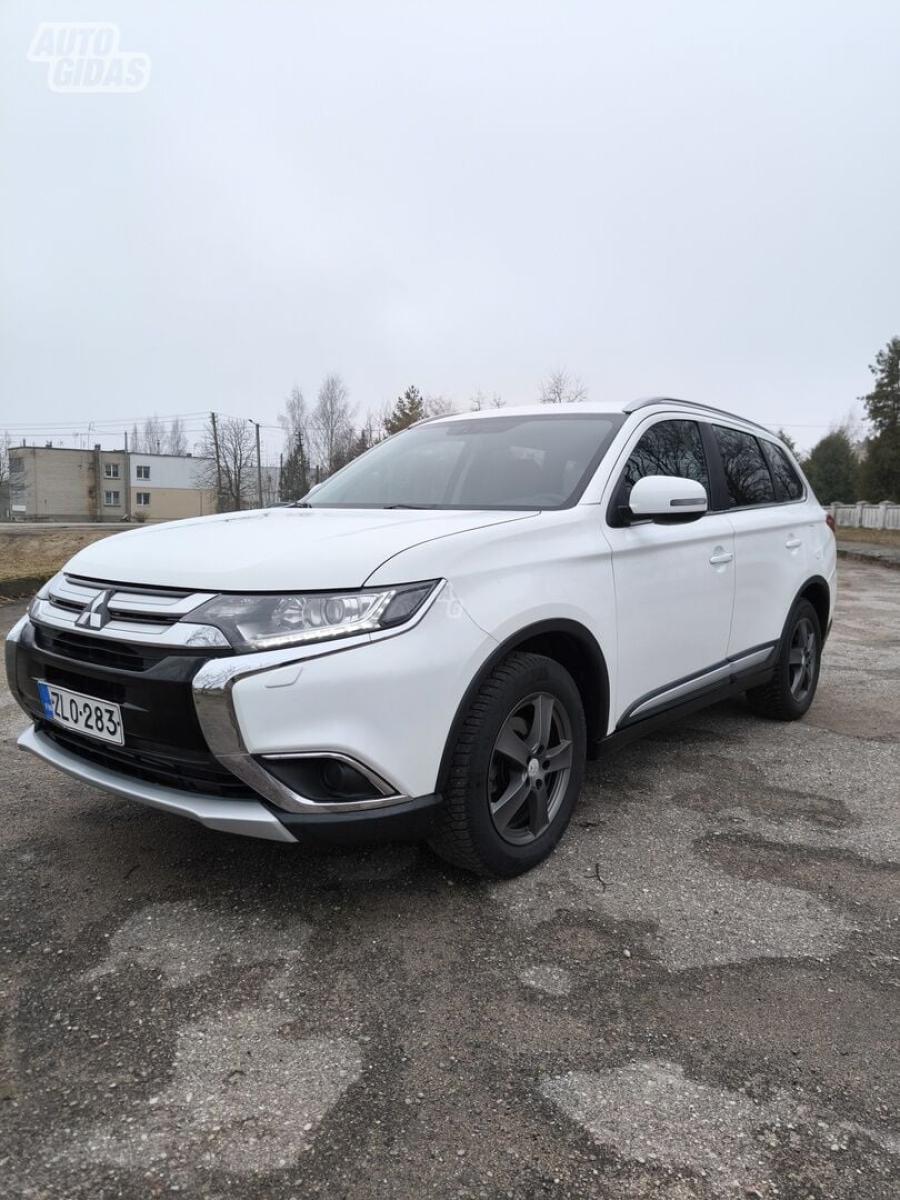 Balts Mitsubishi Outlander 2017 Klaipėda, ar dzinēja tilpumu 2.30 L un nobraukumu 243 tūkst. km par 8700 €, foto 2 vietnē AUTOMOTO.COM.LV