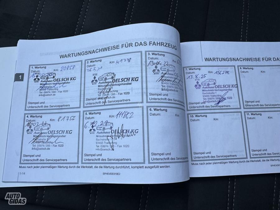 Белый Мицубиси Аутлендер 2019 в Авиженяй, объемом двигателя 2.40 л и пробегом 158 тыс. км за 16750 €, фото 28 на AUTOMOTO.COM.LV
