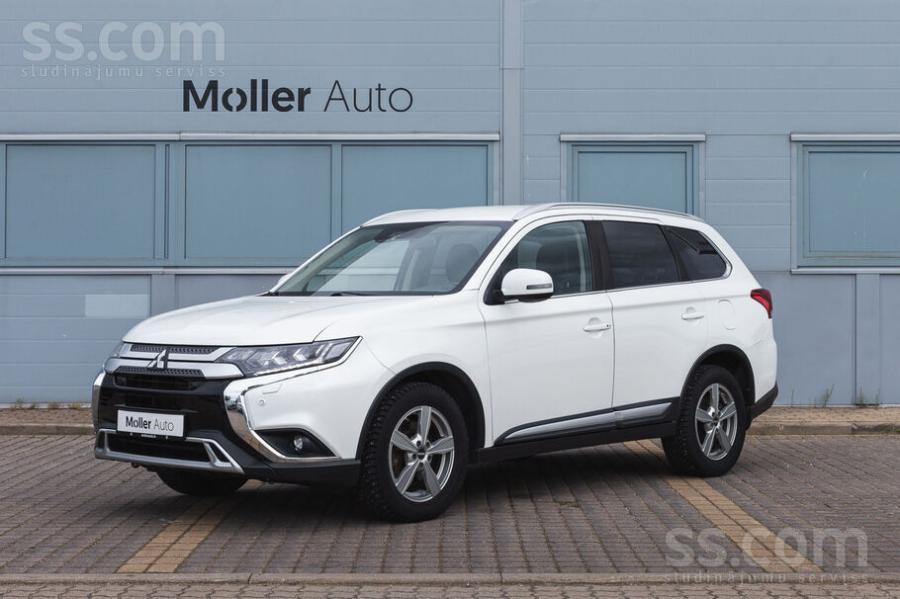 Balts Mitsubishi Outlander 2019 Ventspils, ar dzinēja tilpumu 2.00 L un nobraukumu 146 tūkst. km par 17400 €, foto 1 vietnē AUTOMOTO.COM.LV